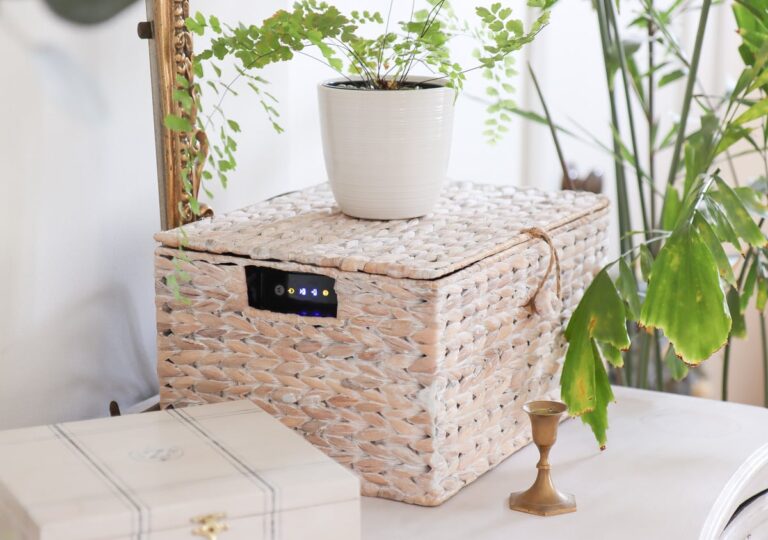 How to Hide Modem and Wifi Router in A Stylish Way - Hydrangea Treehouse