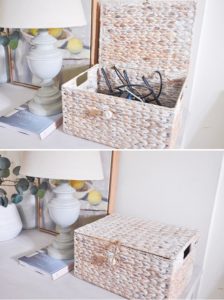 How to Hide Modem and Wifi Router in A Stylish Way - Hydrangea Treehouse