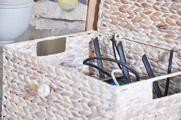 How to Hide Modem and Wifi Router in A Stylish Way - Hydrangea Treehouse