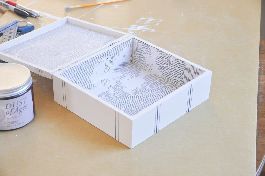 Vintage Cigar Box Crafts | DIY Home Decor Ideas - Hydrangea Treehouse