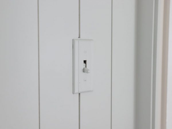 How to change light switch and cover | single push button switch - Hydrangea Treehouse