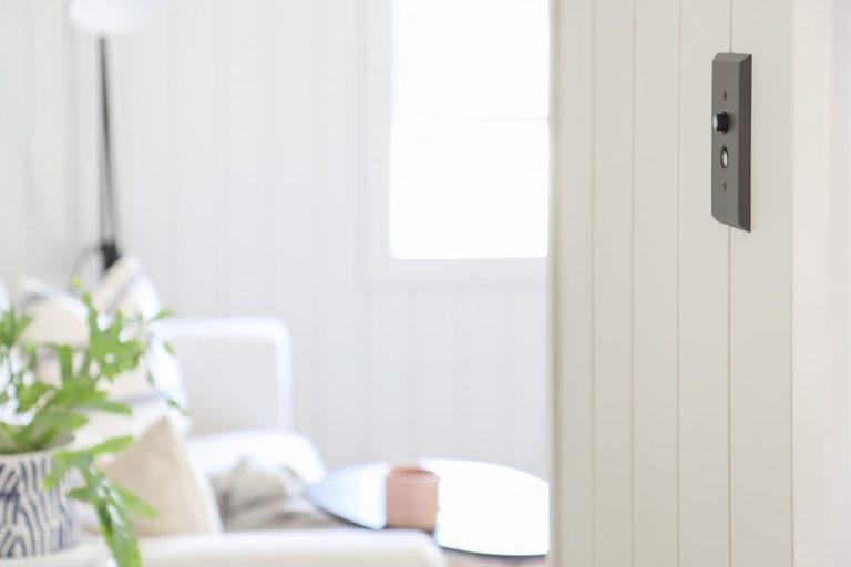 How to change light switch and cover | single push button switch - Hydrangea Treehouse