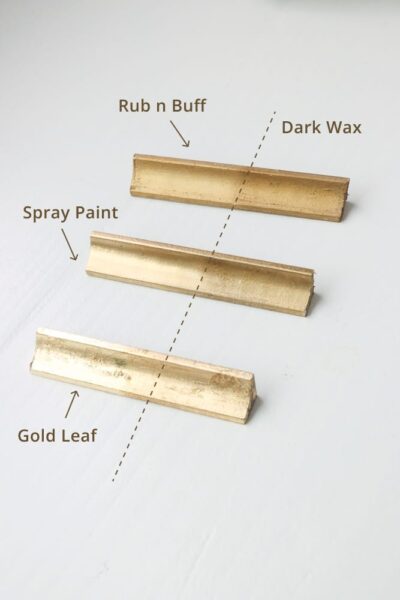 Best Products for Gold Finish Tested: Spray Paint vs Rub ‘n Buff vs ...